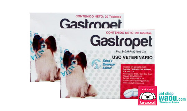 GASTROPET ANTIULCEROSO BLISTER 10 TABLETAS (Omeprazol 20 mg) – petshopwaou