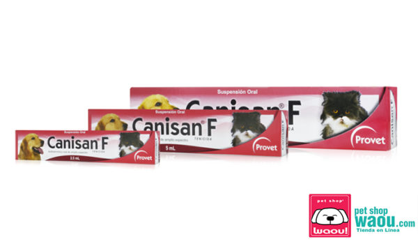 DESPARASITANTE CANISAN-F 10 ML SABOR MIEL – petshopwaou