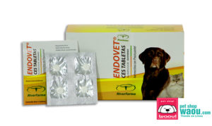 ENDOVET TABLETAS 4 UNIDADES (IVERMECTINA Y PRAZICUANTEL) – petshopwaou