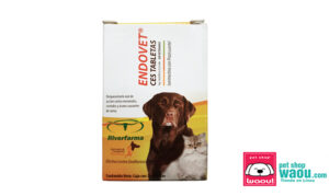 ENDOVET TABLETAS (ÁCAROS DE LA SARNA) CAJA CON 20 TAB – petshopwaou