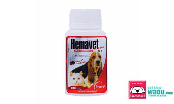 HEMAVET B12 ORAL B 12 (antianémico y estimulante del apetito) 100ML ...